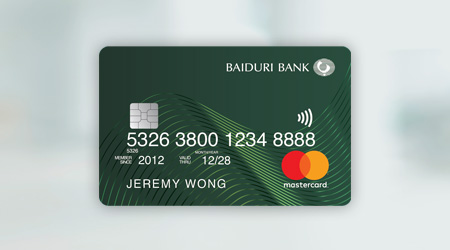 Baiduri Mastercard Standard Credit Card - Classic | Baiduri Bank