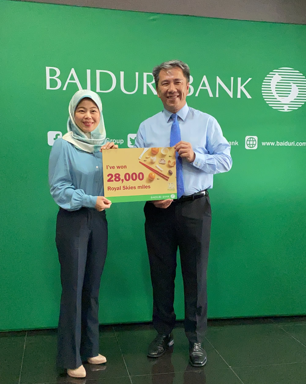 Baiduri Cardholders Win Royal Skies Miles From Dining Promotion - News ...