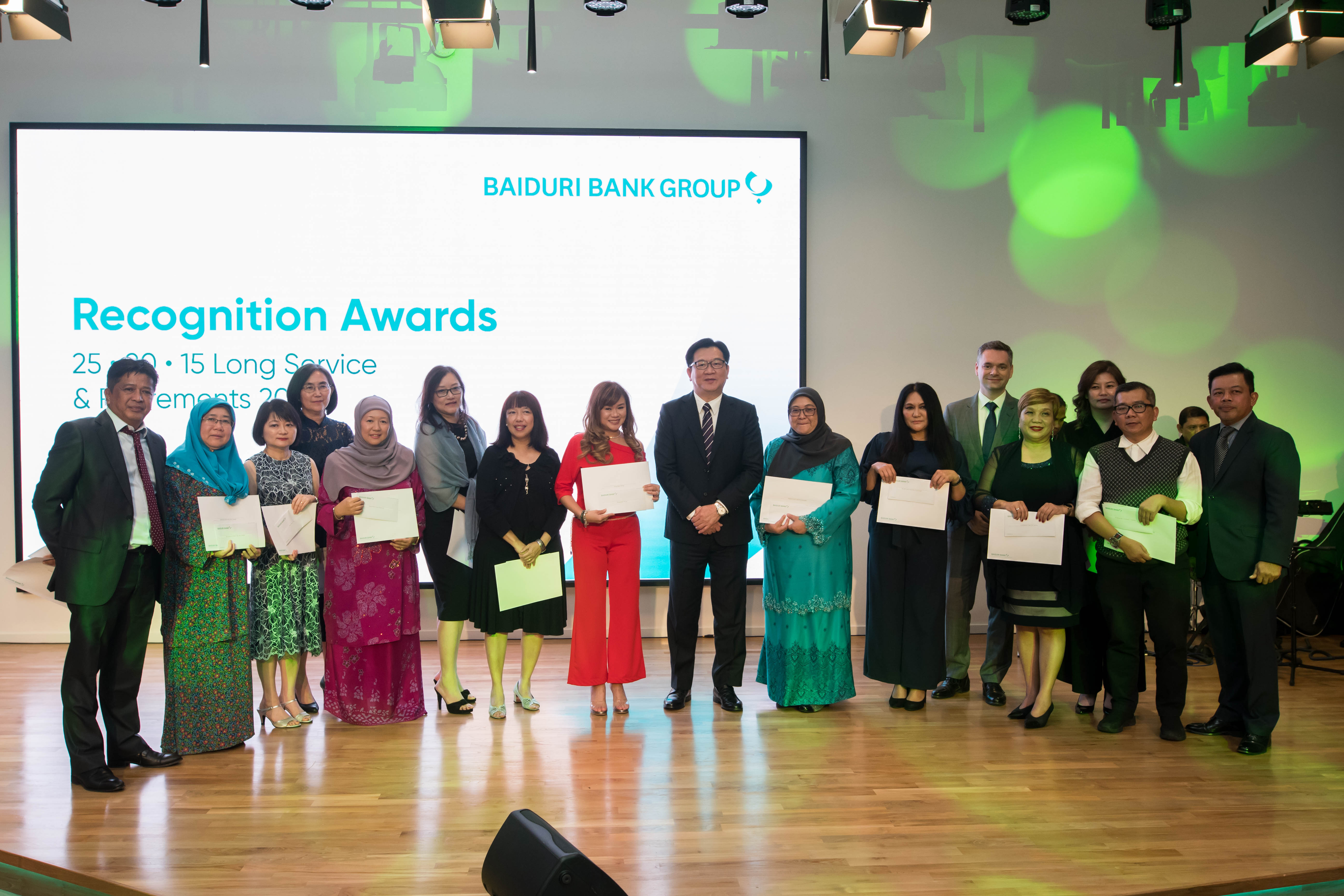 BAIDURI BANK CELEBRATES LONG SERVING EMPLOYEES - News & Media | Baiduri ...