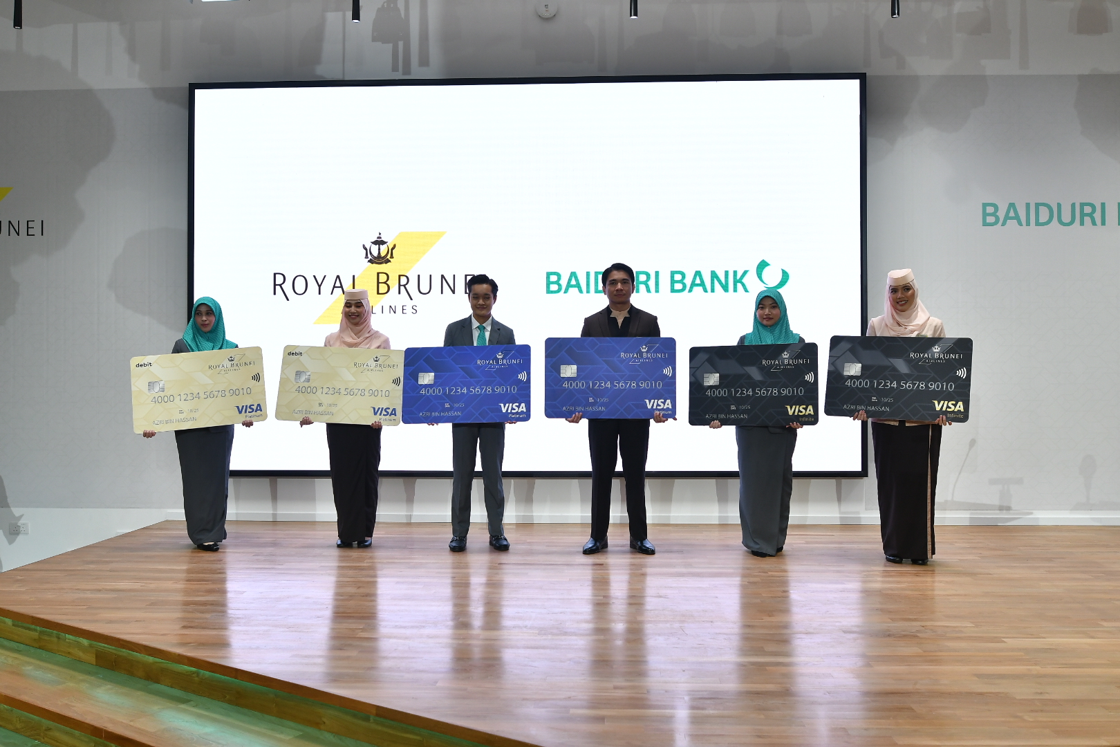 BAIDURI BANK AND ROYAL BRUNEI INTRODUCE THE ROYAL BRUNEI VISA CARDS ...
