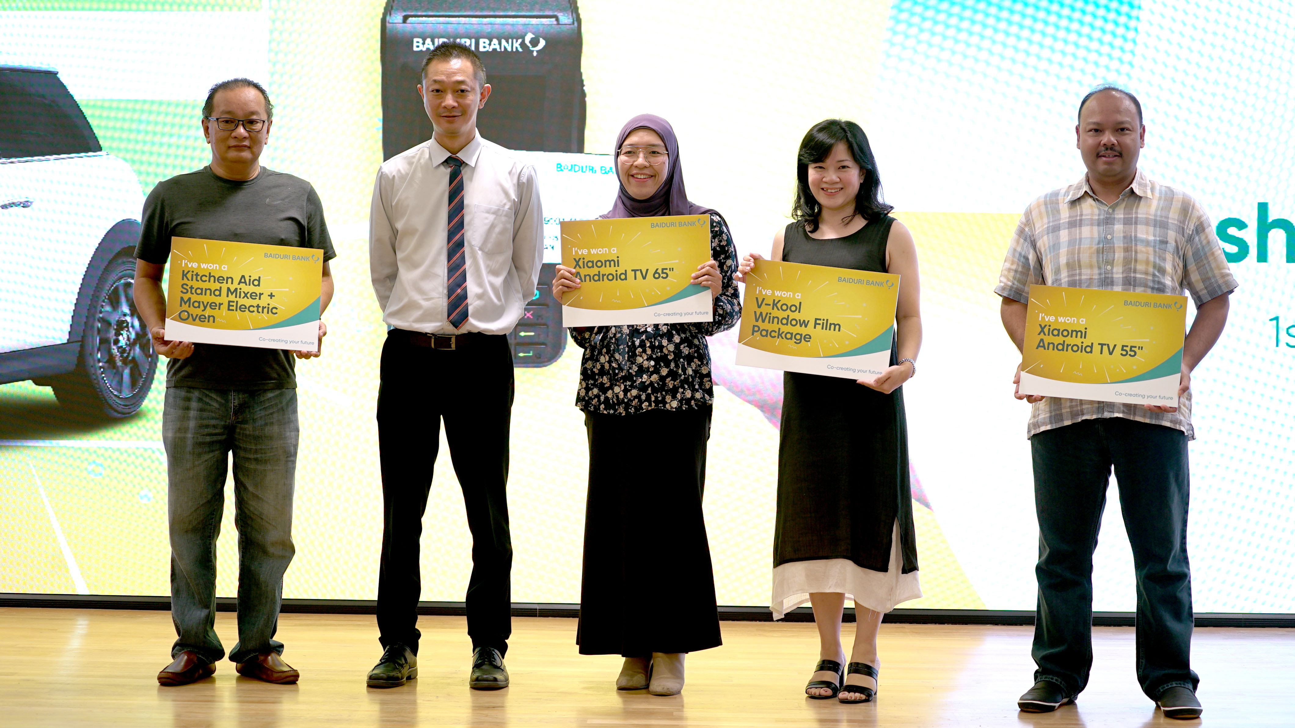 BAIDURI BANK PRESENTS PRIZES TO FIRST GROUP OF MONTHLY WINNERS FOR ...