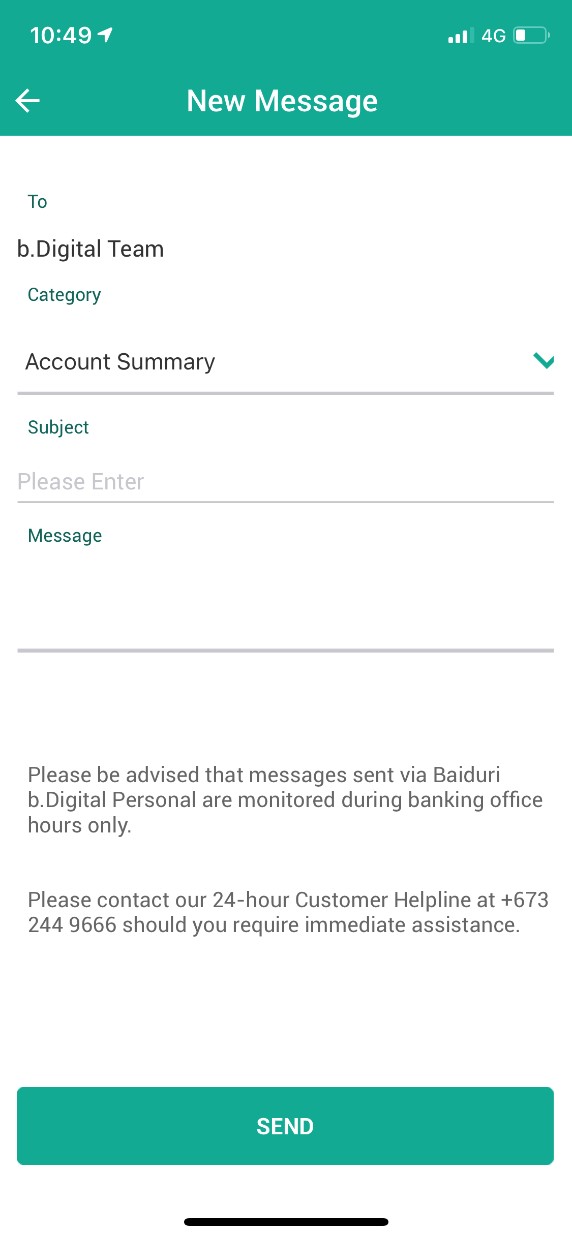 b.Digital Personal - FAQs | Baiduri Bank