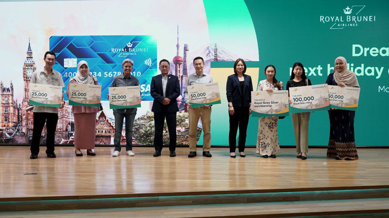 Third round of Baiduri Bank and Royal Brunei Visa Cardholders Win ...