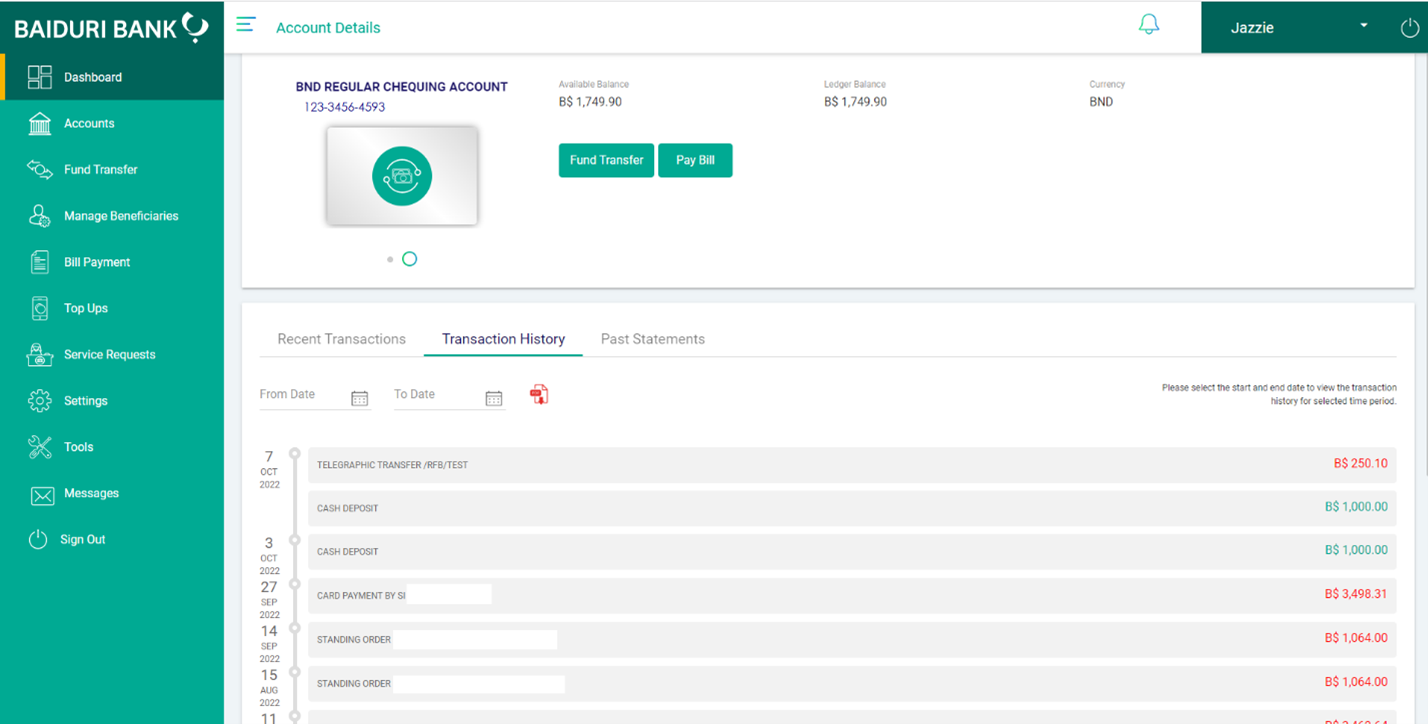b.Digital Personal - FAQs | Baiduri Bank