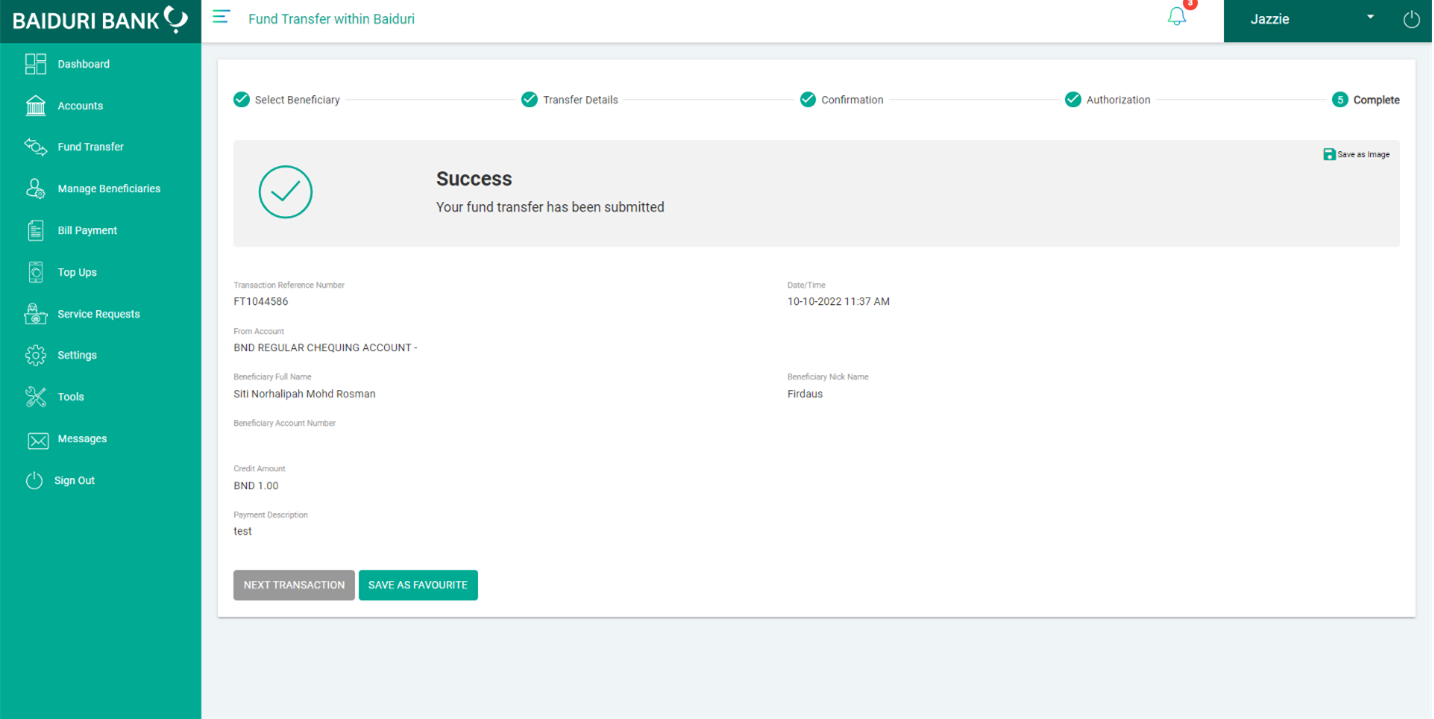 b.Digital Personal - FAQs | Baiduri Bank